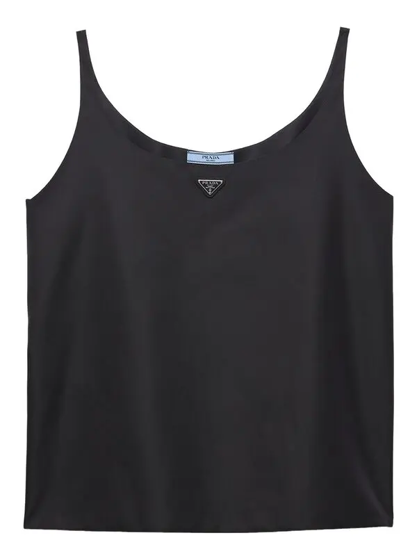 Prada Re-nylon Tank Top - Black