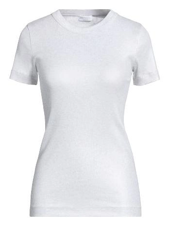 Brunello Cucinelli Cotton Blend T-shirt - Grey