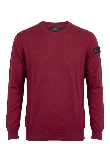 Peuterey Sweater Burgundy Size Cotton, Wool - Red