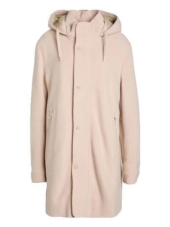 Herno Coat In Virgin Wool - Beige