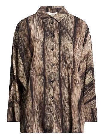 MEIMEIJ Shirt Size Polyester - Brown