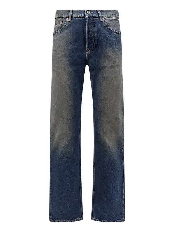 GOLDEN GOOSE Journey Straight Leg Jeans - Blue