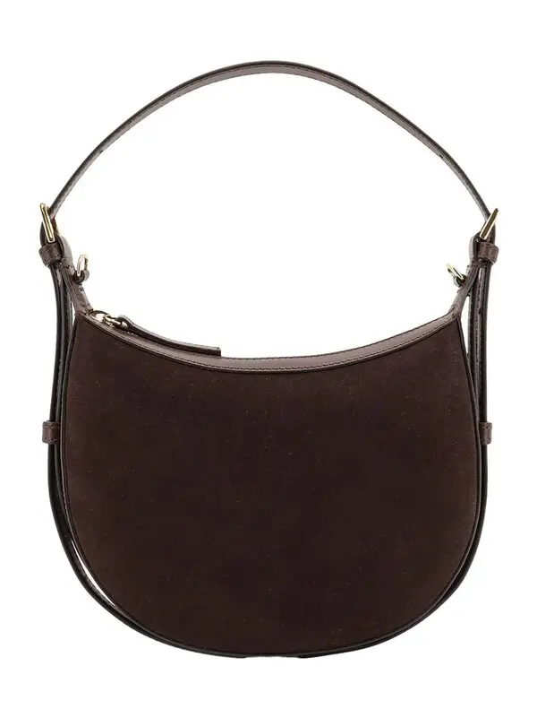 ATP ATELIER Silea Suede Shoulder Bag - Brown
