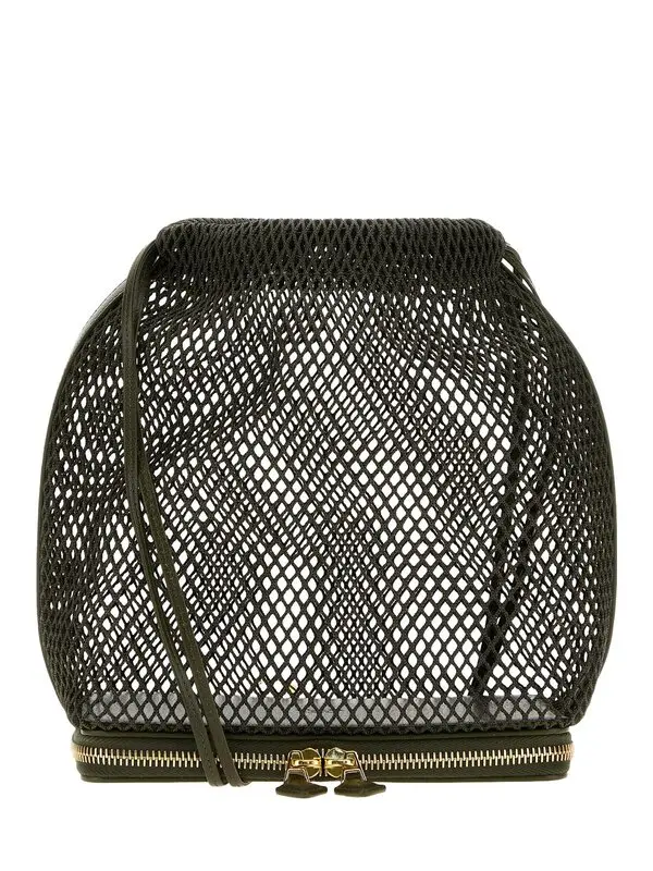 Alaïa Olive Le Pochon Bucket Bag - Green