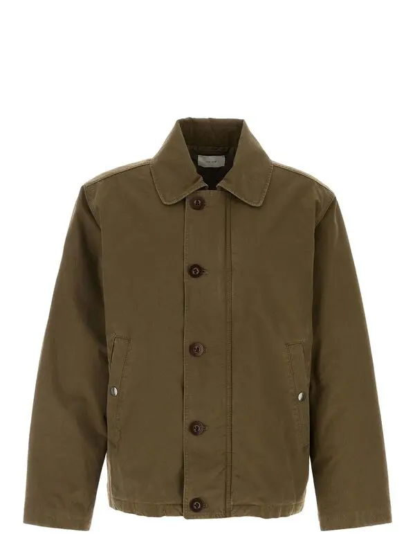 THE ROW Canvas Jacket - Green