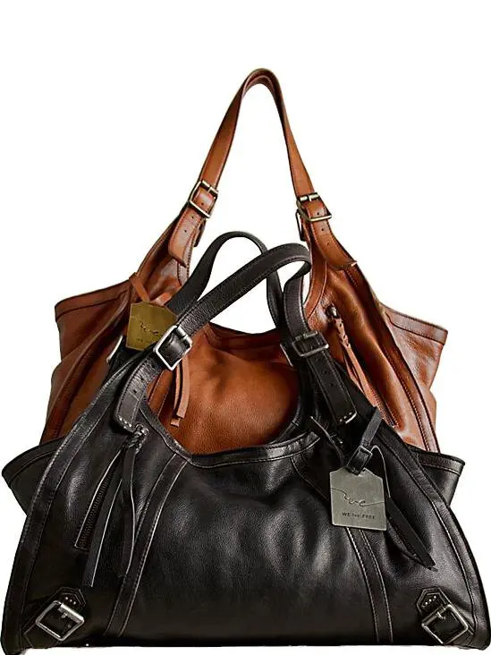 Free People We The Free Emery Winged Tote Bag - Black