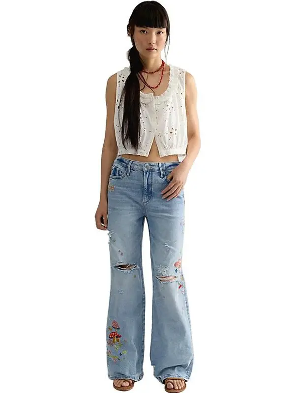 DRIFTWOOD Marlena Jeans - Magical Mushroom