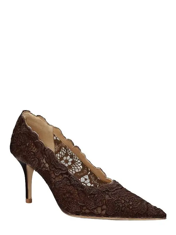 ARTEANA Como 75 Lace Pumps - Ebano