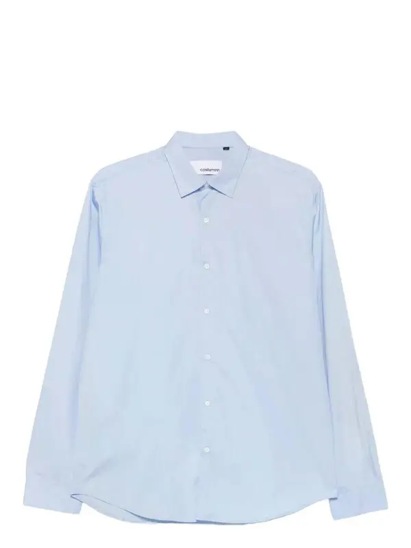 COSTUMEIN Long-sleeve Button-up Shirt - Blue