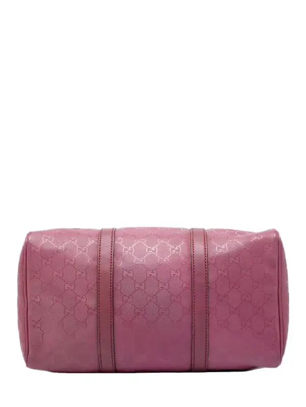 Gucci 2016-2026 Medium Gg Imprime Joy Boston Bag - Pink