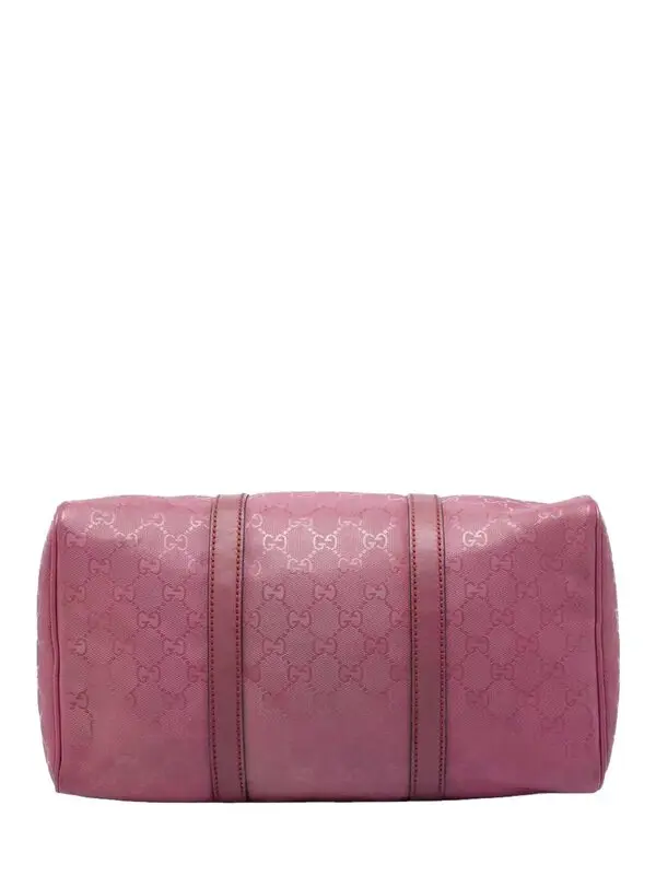 Gucci Gg Imprime Joy Boston Bag - Pink