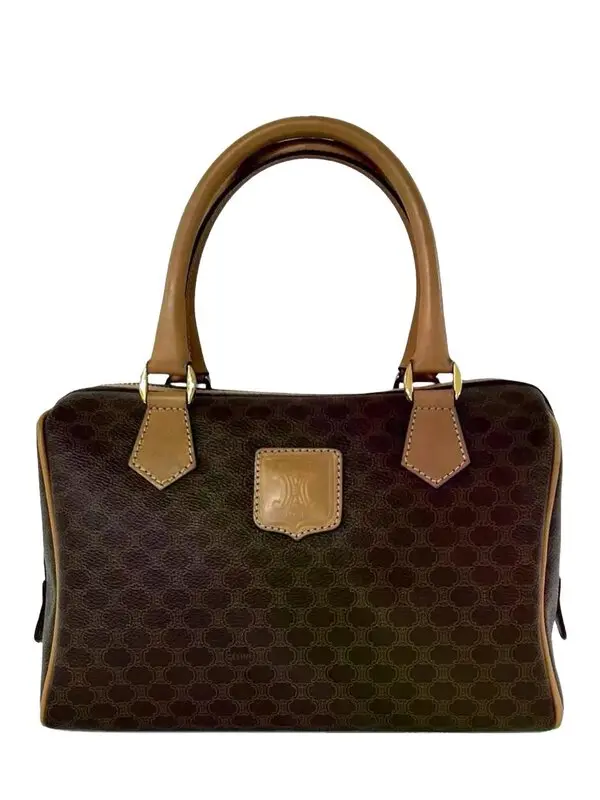 Celine Macadam Boston Bag - Brown