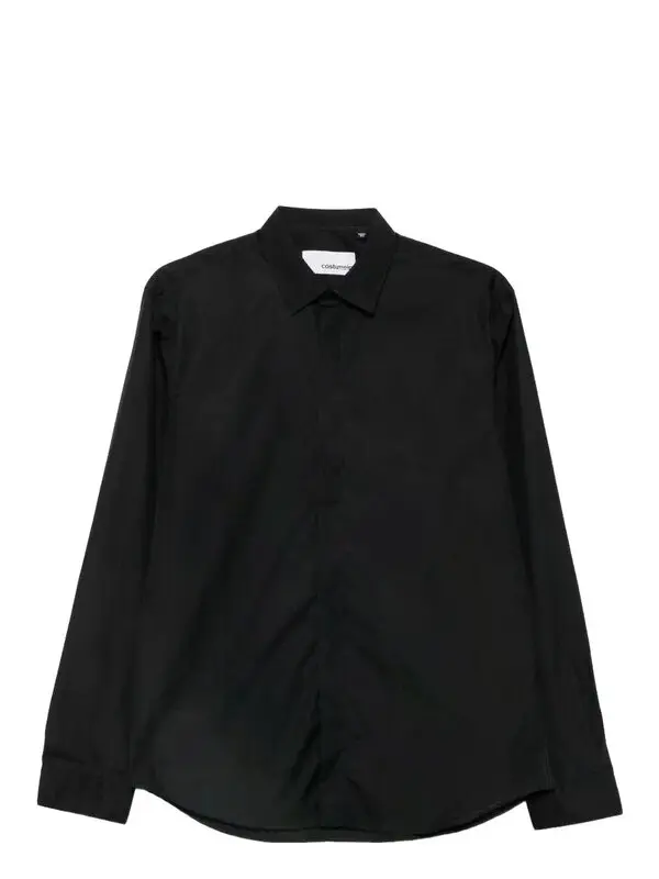 COSTUMEIN Concealed-front Shirt - Black