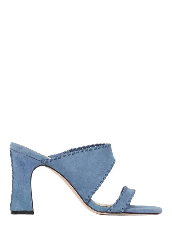 Cinq À Sept Kora Whipstitch-trim Sandals - Blue