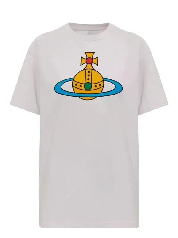 VIVIENNE WESTWOOD Orb-print T-shirt - White