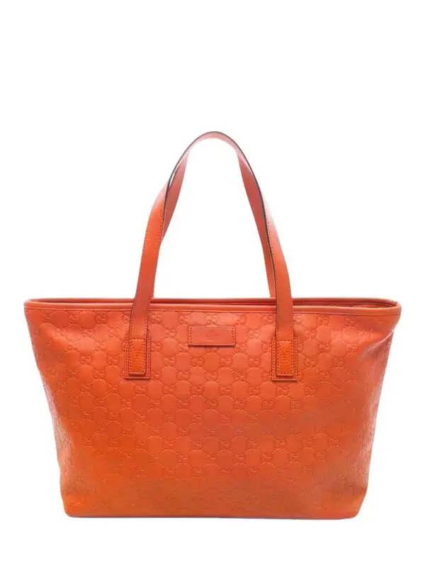 Gucci Medium Tote Bag - Orange