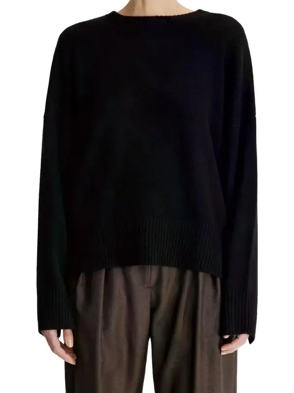 Loulou De Saison Anton Cashmere Sweater - Black