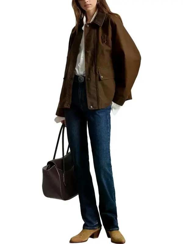 Polo Ralph Lauren Cotton Bomber Jacket - Brown