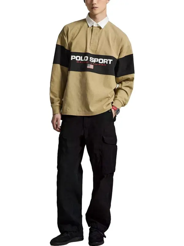 Polo Ralph Lauren Colour-block Polo Shirt - Brown