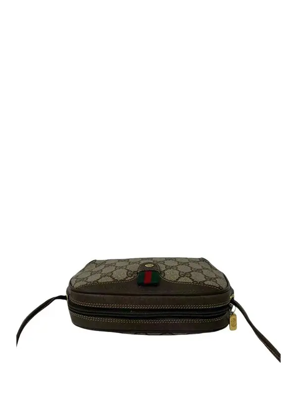 Gucci 20th Century Gg Supreme Web Sherry Shoulder Bag - Neutrals