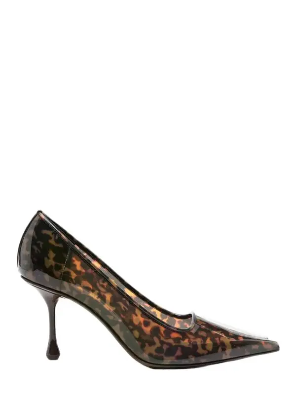 JIMMY CHOO Ixia Tortoise-pattern Pumps - Brown