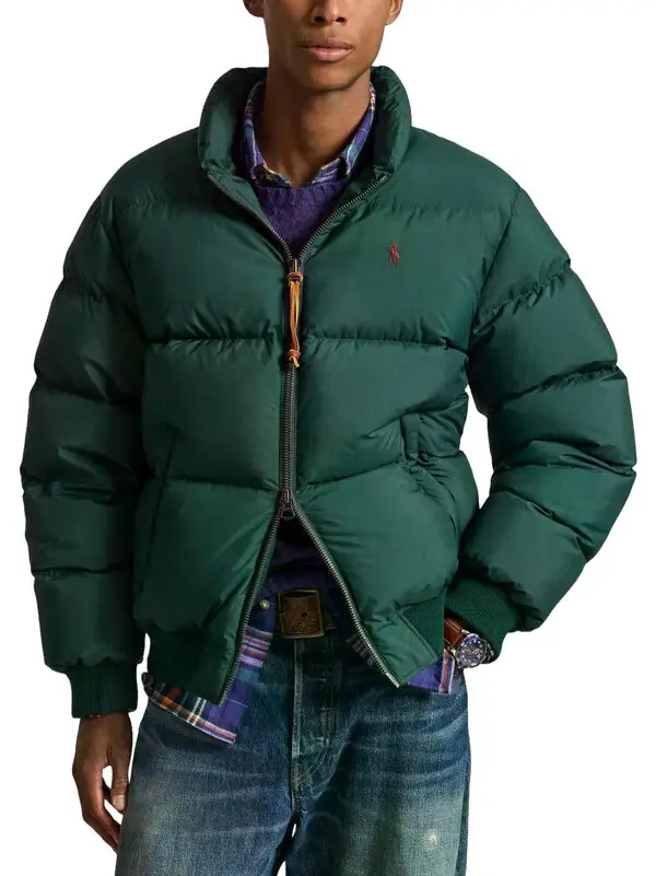 Polo Ralph Lauren Padded Ripstop Bomber Jacket - Green