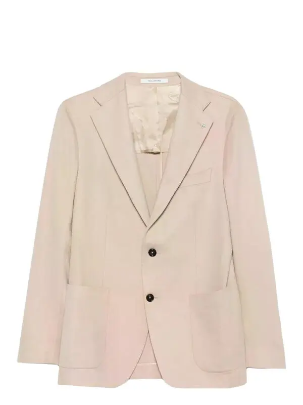 Tagliatore Single-breasted Notched-lapels Jacket - Neutrals