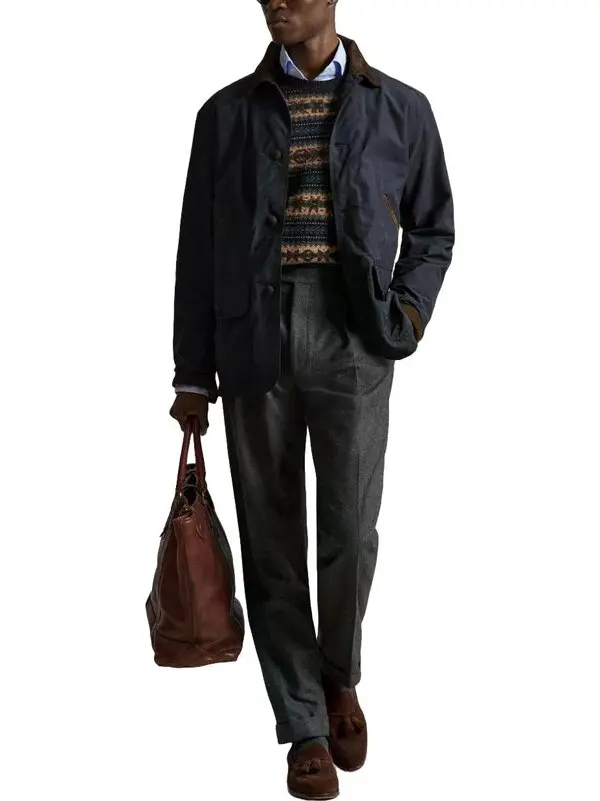 Polo Ralph Lauren Corduroy Collar Field Jacket - Blue