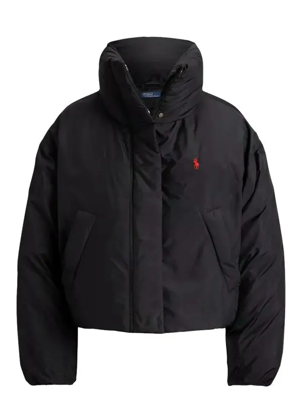 Polo Ralph Lauren Button-fastening Puffer Jacket - Black