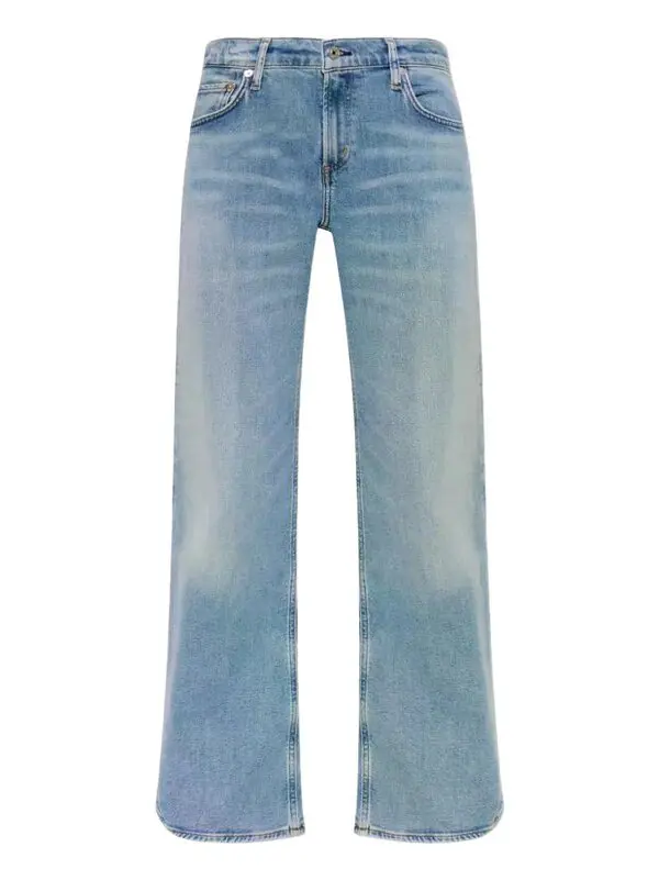 Citizens Of Humanity Nora Faded Straight-leg Jeans - Blue