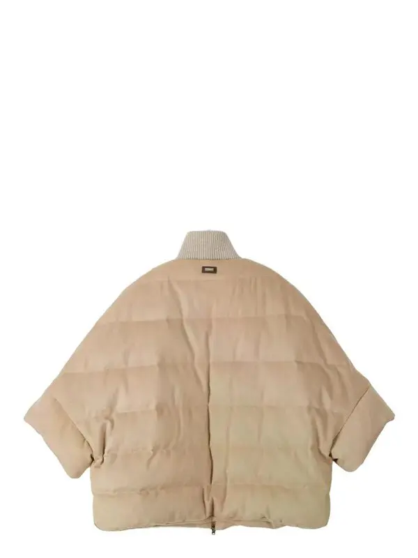 Herno Quilted High-neck Jacket - Neutrals