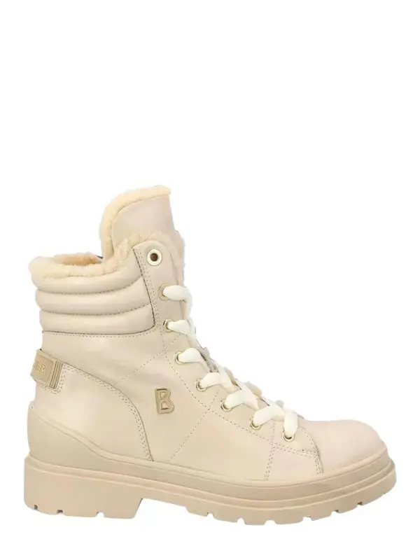 Bogner Quilted Leather Ankle Boots - Neutrals