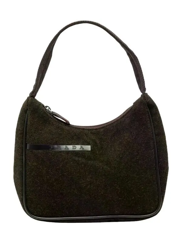 Prada Wool Handbag - Brown