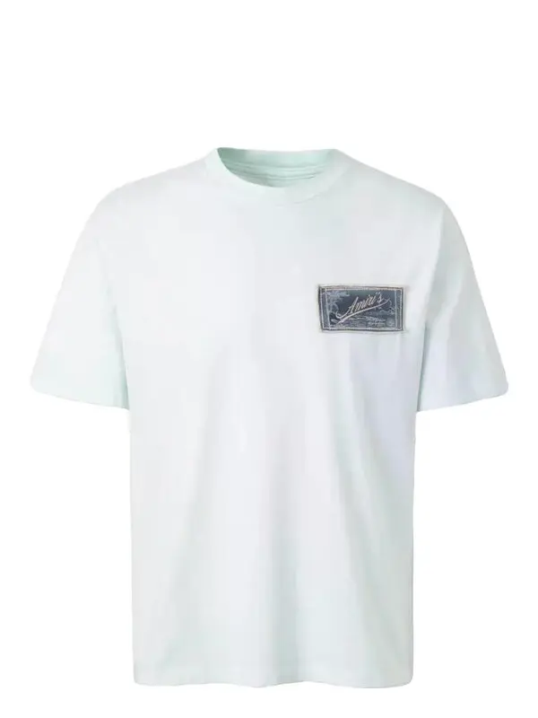 Amiri Graphic-patch T-shirt - Green