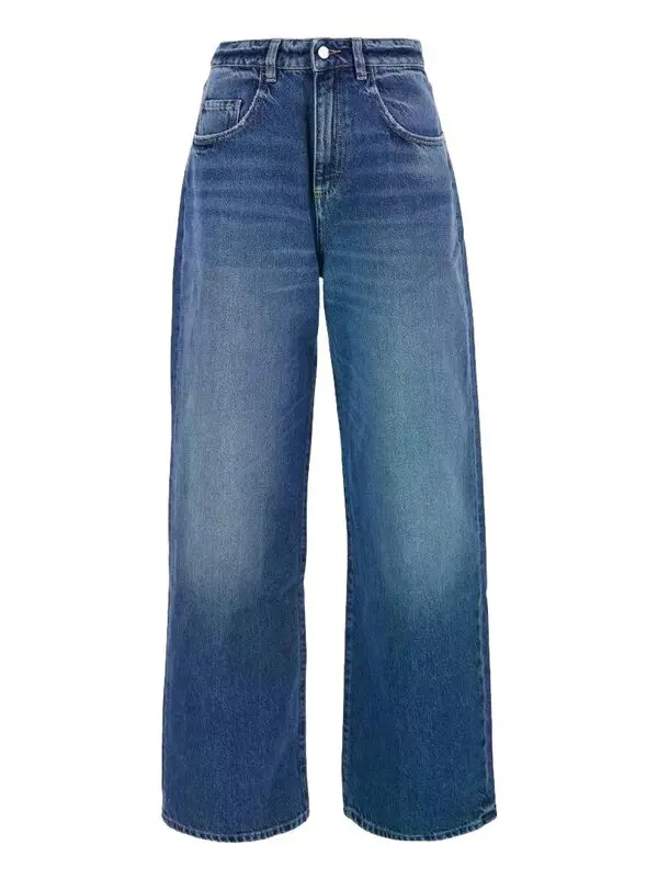 ICON DENIM LOS ANGELES Poppy Wide-leg Jeans - Blue