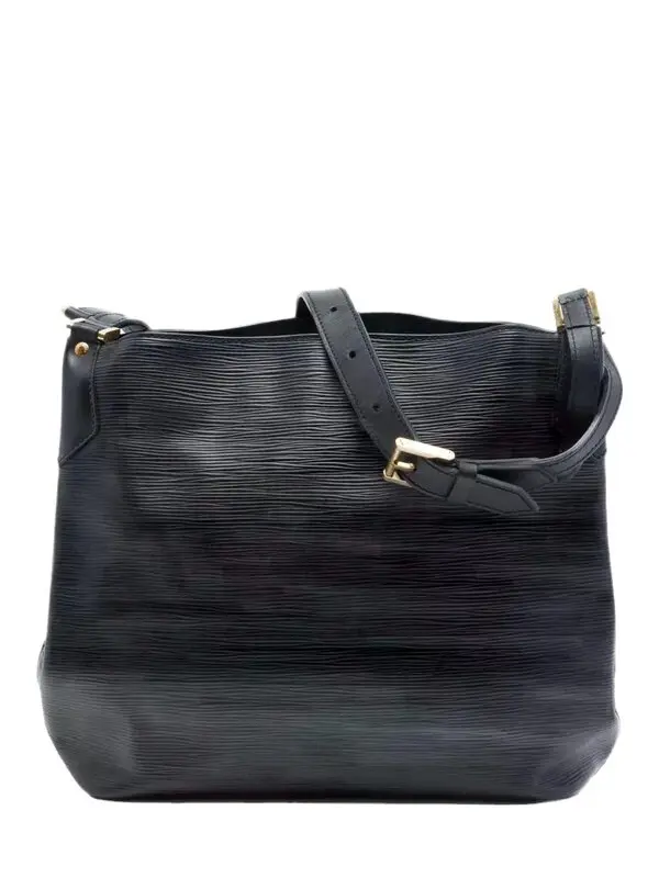 LOUIS VUITTON 2005 Epi Mandara Mm Shoulder Bag - Black