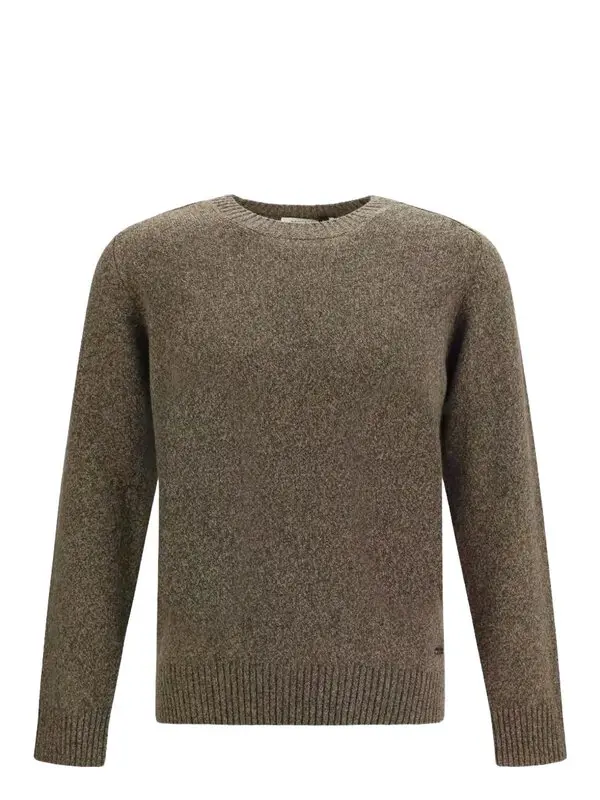 BROOKSFIELD Crew Neck Sweater - Brown