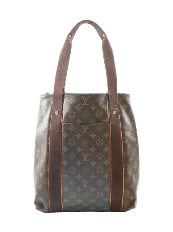 LOUIS VUITTON Monogram Canvas Tote Bag - Brown