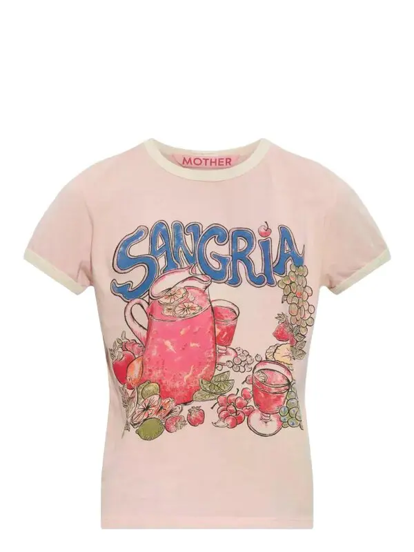 MOTHER Lil Goodie T-shirt - Pink