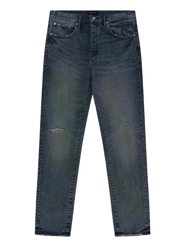 PURPLE BRAND Rough Quartz Distressed Jeans - Blue