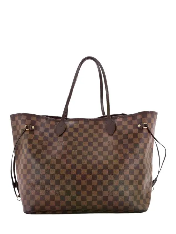 LOUIS VUITTON Neverfull Damier Gm Tote Bag - Brown