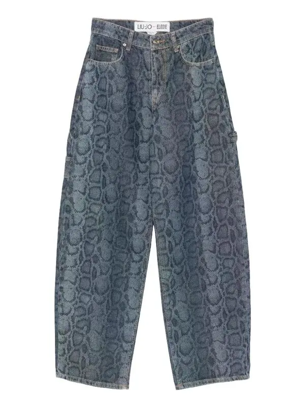 Liu Jo X Elodie Cotton Jeans - Blue