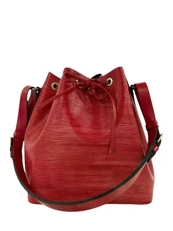 LOUIS VUITTON 1990-2000 Epi Petit Noe Bucket Bag - Red