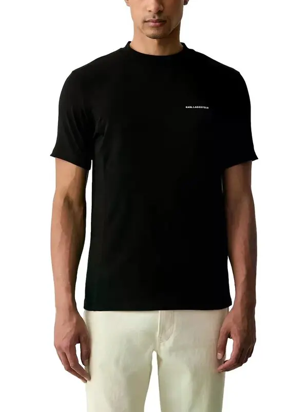Karl Lagerfeld Logo-print T-shirt - Black