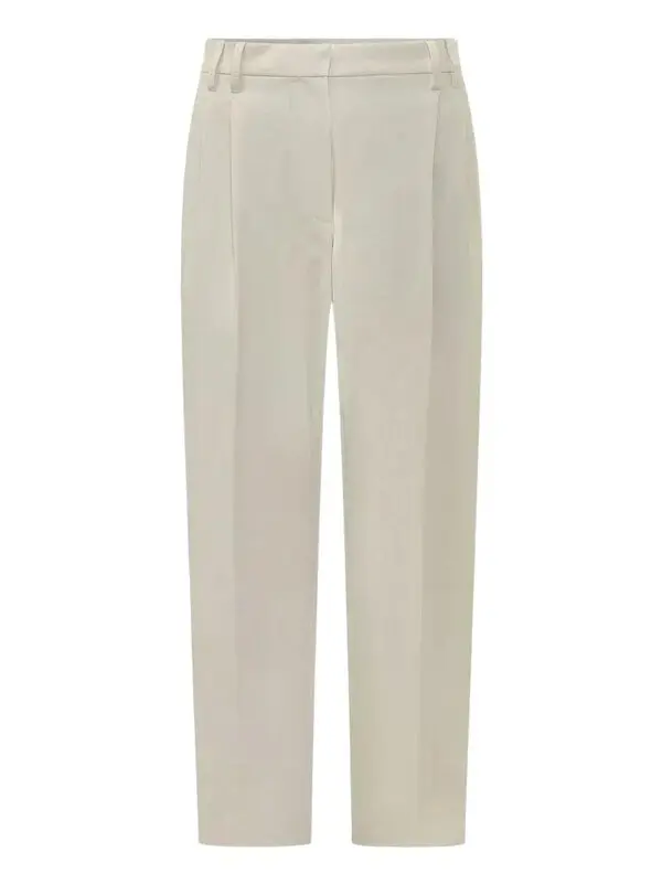 Brunello Cucinelli Pleated Tailored Trousers - Neutrals
