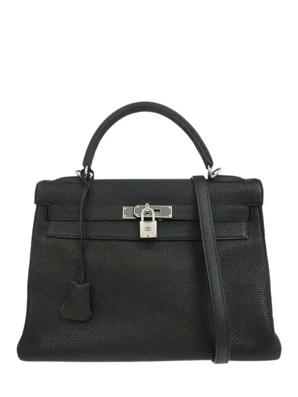 Hermès Kelly Retourne Two-way Handbag - Black