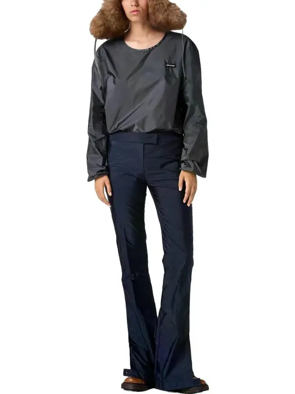 Miu Miu Technical Fabric Pants - Blue