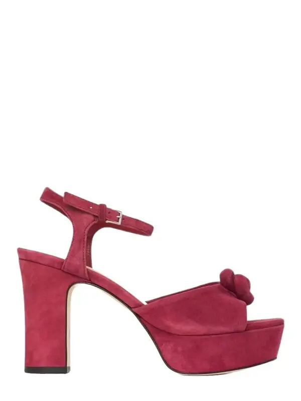 Cinq À Sept Arianna Knot Detail Sandals - Red