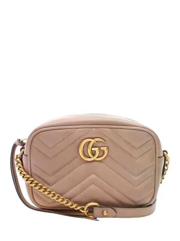 Gucci 2010s Gg Marmont Quilted Shoulder Bag - Neutrals