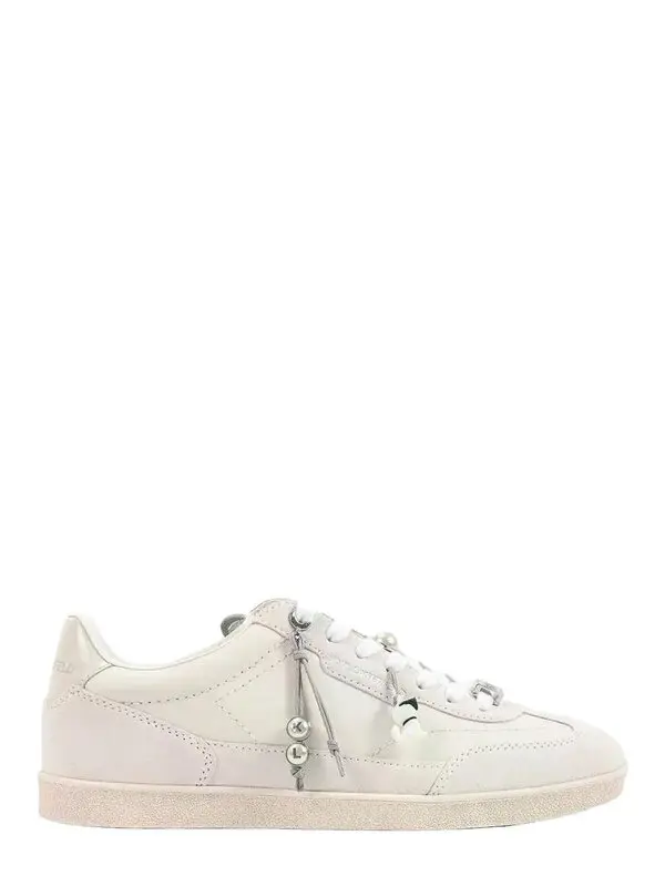 Karl Lagerfeld Embellished Panelled Sneakers - Neutrals